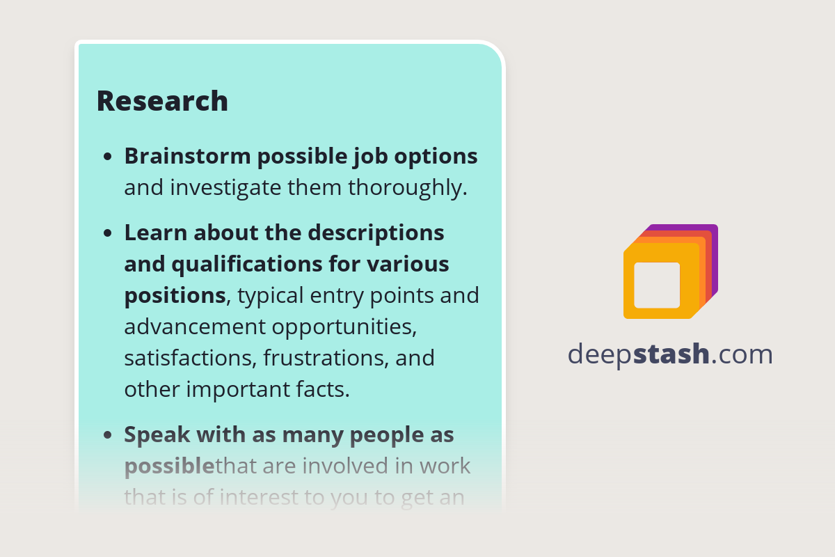 Research - Deepstash