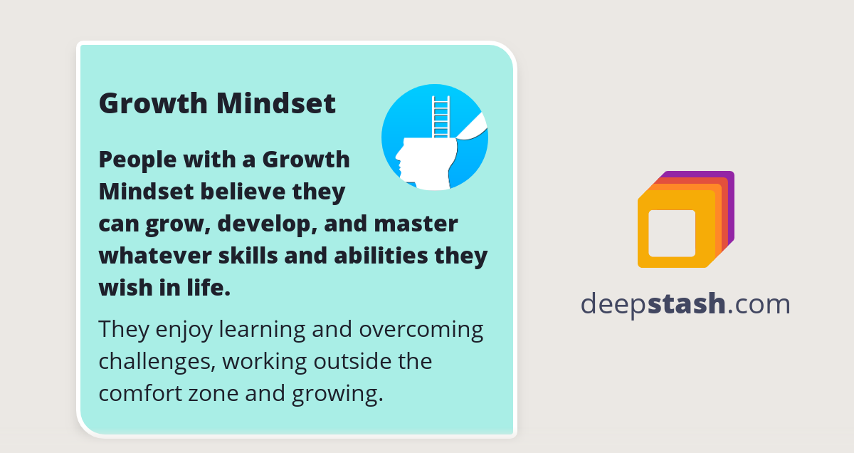 Growth Mindset - Deepstash