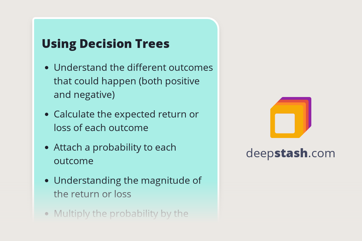 Using Decision Trees - Deepstash