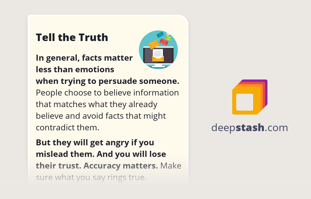 Tell the Truth - Deepstash