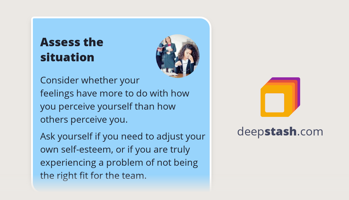 Assess the situation - Deepstash