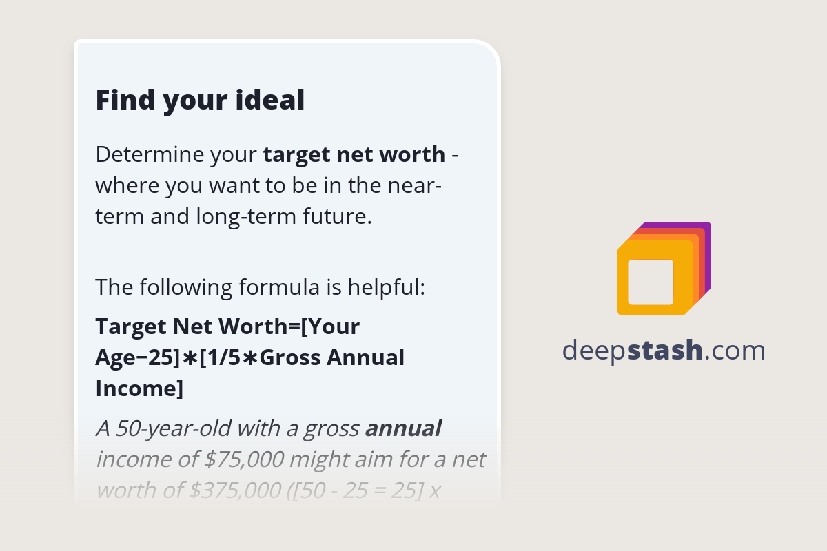 Find your ideal - Deepstash