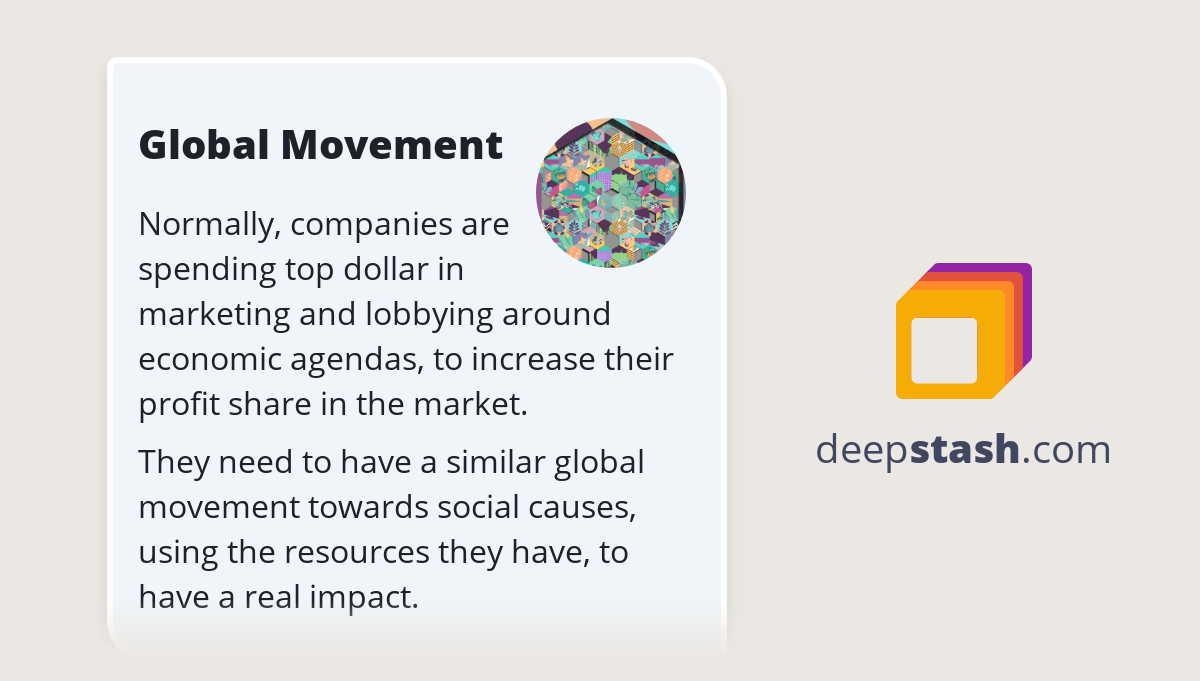 Global Movement - Deepstash