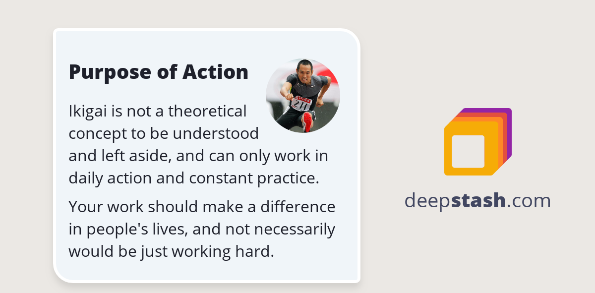 Purpose of Action - Deepstash