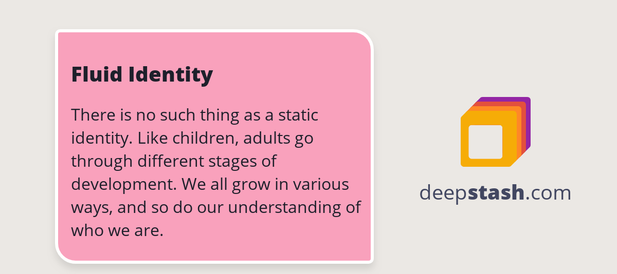 Fluid Identity - Deepstash