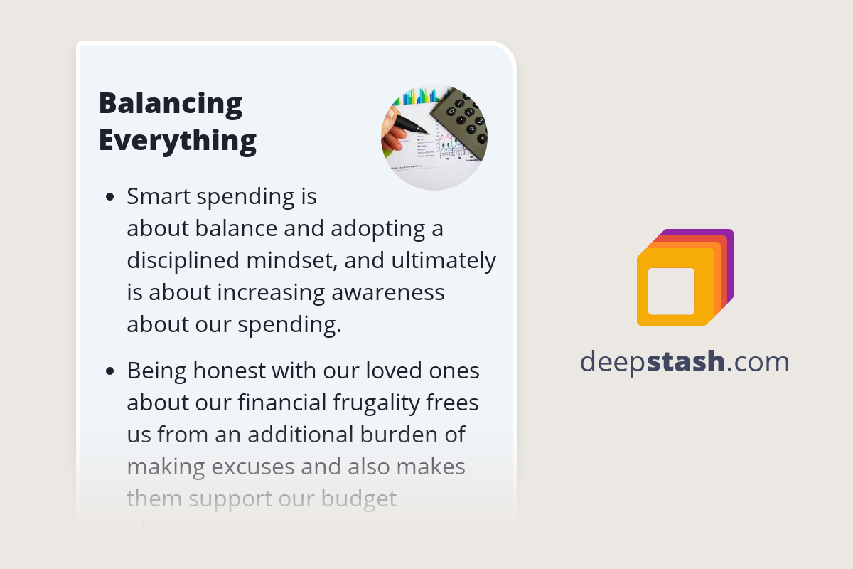 Balancing Everything - Deepstash