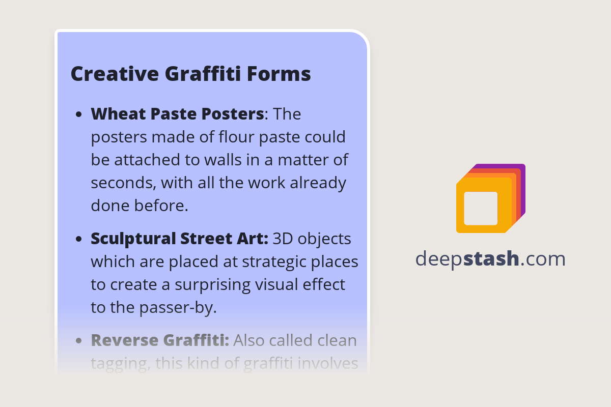 Creative Graffiti Forms - Deepstash
