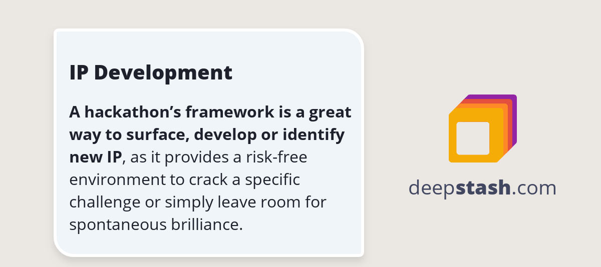 IP Development - Deepstash