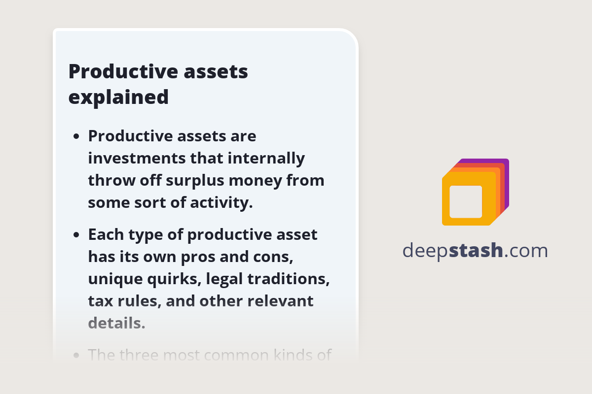 Productive Assets Explained Deepstash productive-assets-explained-deepstash